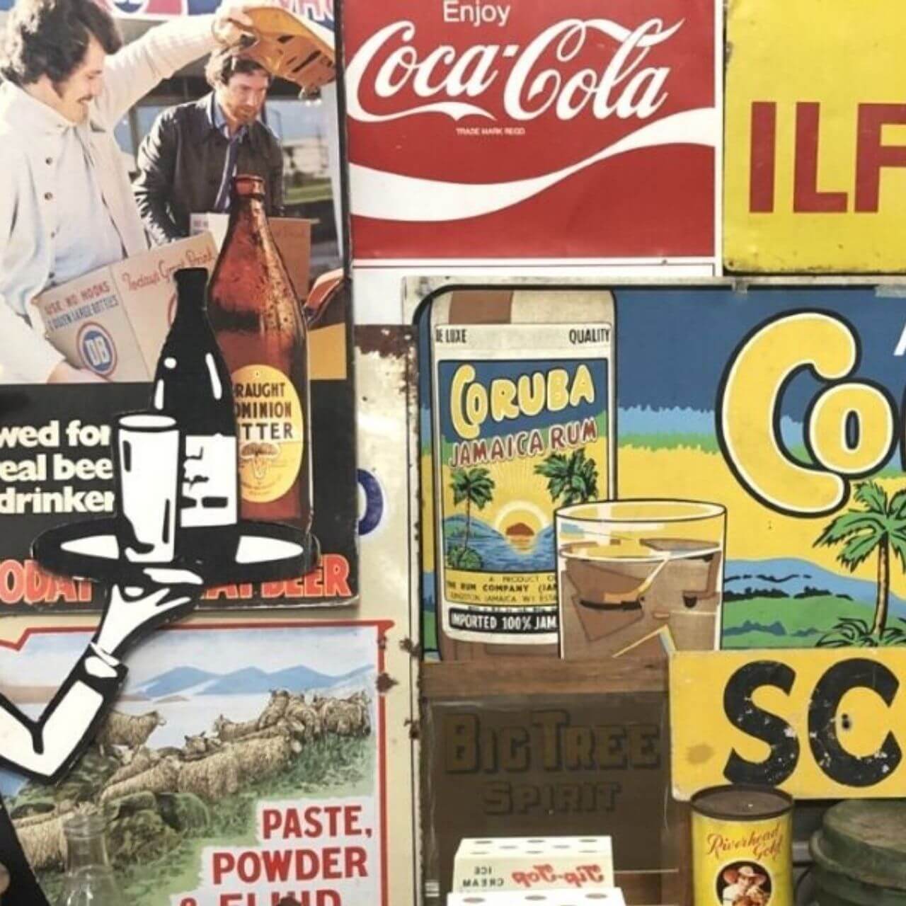 Enamel Signs Blog | Elsie Wolfe Wondrous Antiques – Salvage Place